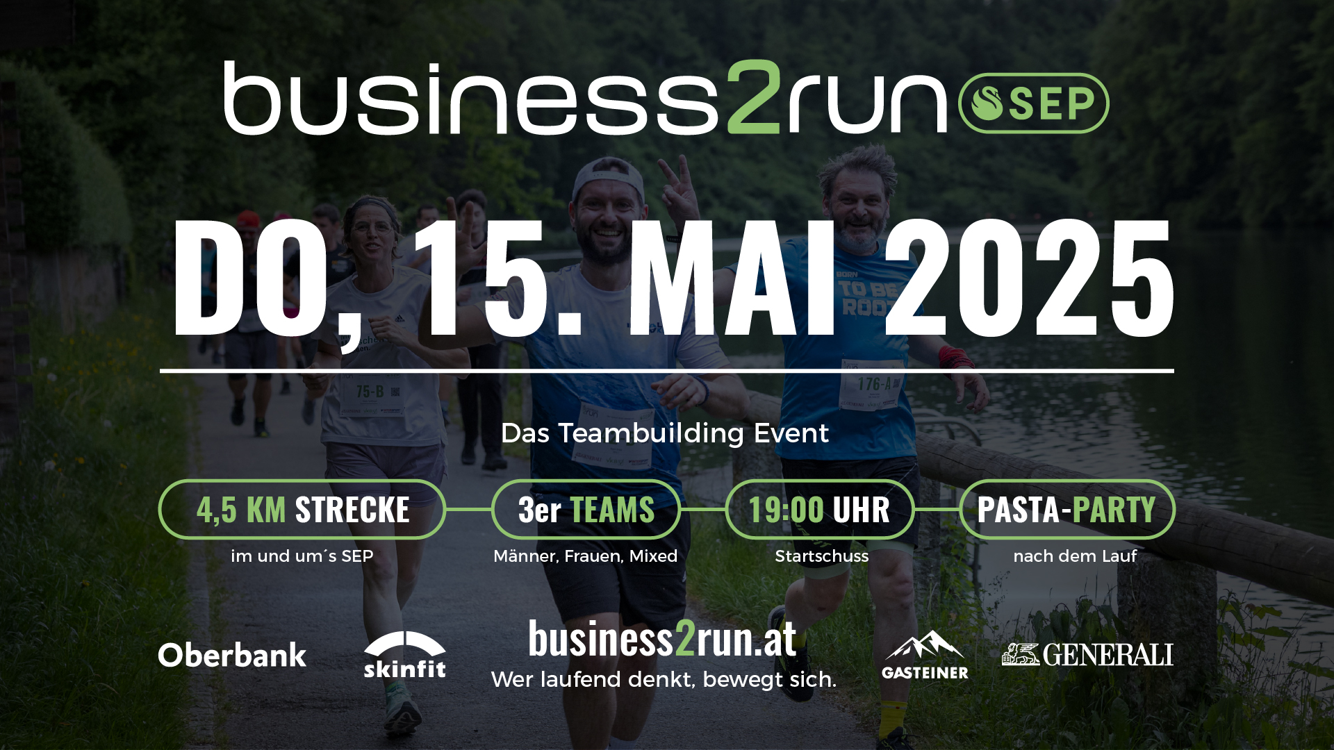 business2run im SEP - Ab ins Grüne! : Ab ins Grüne!